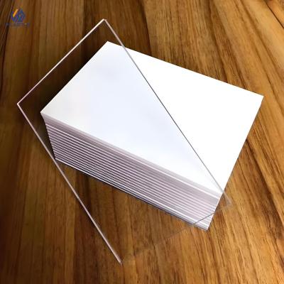 China 3mm 4mm 5mm Dicke Guss Acrylblech leicht zu schneiden 100% PMMA OEM for sale