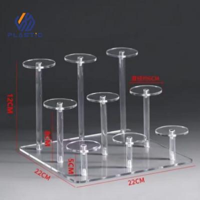 China Lightweight Materials Polishing Acrylic Stand Free Sample Acrylic Display Base for sale