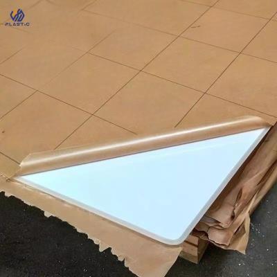 China 1250x1850mm Gegossenes klares Kunststoff Acrylblech Schnitt Klebe Rand PMMA Acrylblech for sale
