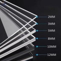 Quality 94% High Transparency Cast Acrylic Sheet Thickness 1.5mm-300mm Customized Size for sale