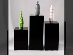 Multi Coloured Acrylic Stand Clear Acrylic Pedestal Stands Modern Luxury Style