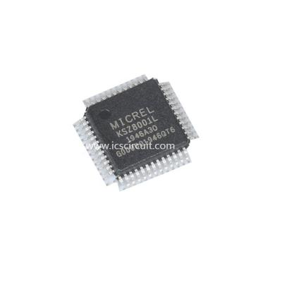 Cina Ricetrasmettitore di strato fisico a semiconduttore 1.8v 3.3v 10/100basetx/Fx di KSZ8001L in vendita