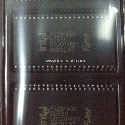 中国 TSOPのスマートな5ブート ブロックのフラッシュ・メモリIC 5V PA28F400B5B80 2/4/8 Mbit 販売のため