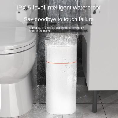 Cina Plastic Trash Can Manufacturer's New Electric Intelligent Automatic Sensor Touchless Smart Trash Can in vendita