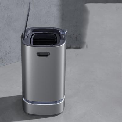 China Wholesale Kitchen Smart Trash Can Sensing Home Automatic Packing Bag Change Motion Waste Bins à venda