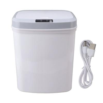 China 8L Smart Trash Can Intelligent Trash Can Smart Sensor Dustbin Inductive Trash Can for sale