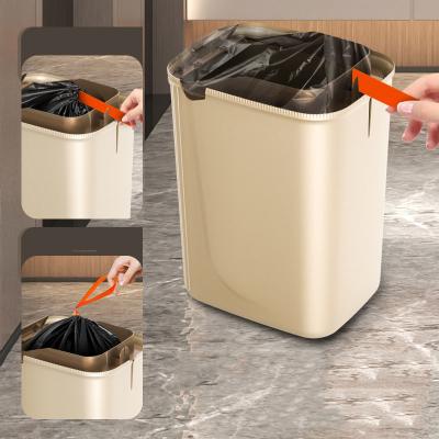 China Living Room Bedroom IPX5 Waterproof Intelligent Electronic Motion Plastic Trash Can with Power Display à venda