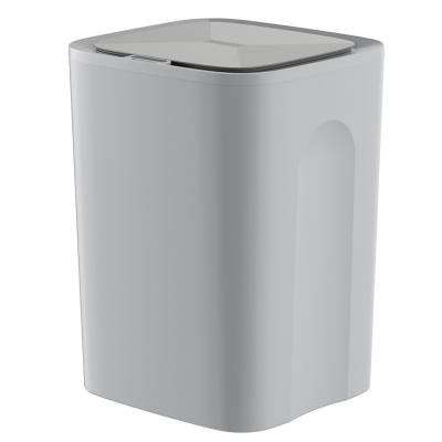 China Intelligent Induction Garbage Can Household Bedroom Large Capacity Kitchen Automatic Intelligent Induction Garbage Can for sale