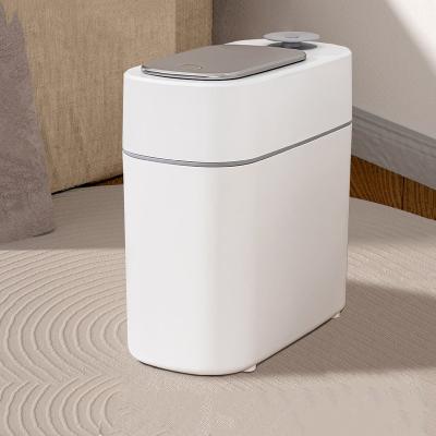 China Household Indoor Sensor Electronic Smart Smart Fragrance Plastic Trash Can for sale