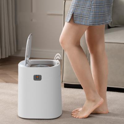 China Factory Price Hot Sale Smart Infrared Motion Sensor Rubbish Waste Bin Smart Waste Bin Automatic Packing Automatic Lid for sale