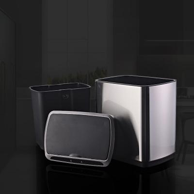 China 30l Large Classified Smart Automatic Bathroom Sensor Trash Can Electric Trash Can for sale