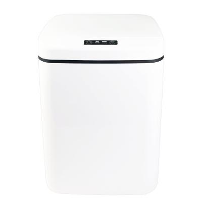 China New Large-capacity Household Kitchen Smart Trash Can with Cover Automatic Suction Bag for sale