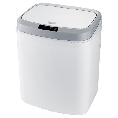 China High Quality Intelligent Automatic Touch Free Rectangular Rechargeable Dustbin Smart Waste Bins Trash Can en venta