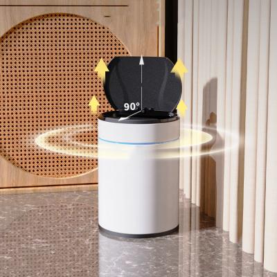 China 12L Self-sealing & Self-packing Sensor Auto Bag Change Self Sealing Waste Bin for sale