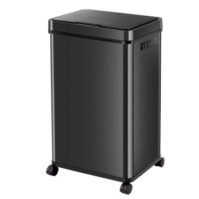 Cina Household Commercial Living Room Kitchen Office Large Capacity Open Lid Intelligent Induction Classification Stainless Steel Tra in vendita