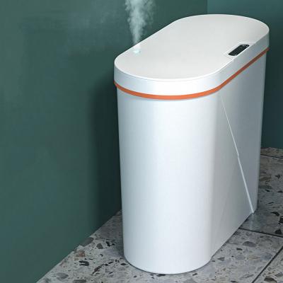 China Household Bathroom Kitchen Aromatherapy Odor Removal Simple Sewing Garbage Can Automatic Intelligent Sensing Garbage Can en venta