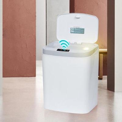 Cina Sensor Litter Electric Living Room Basket Bin Automatic Foot Pedal Japanese Smart Trash Can in vendita