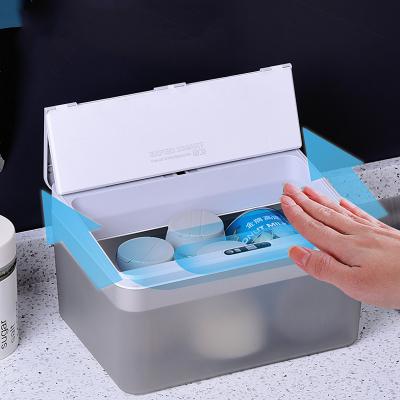 Cina Portable Electronic Household Kitchen Induction Garbage Bin Automatic Sensor Mini Indoor Plastic Smart Trash Can in vendita