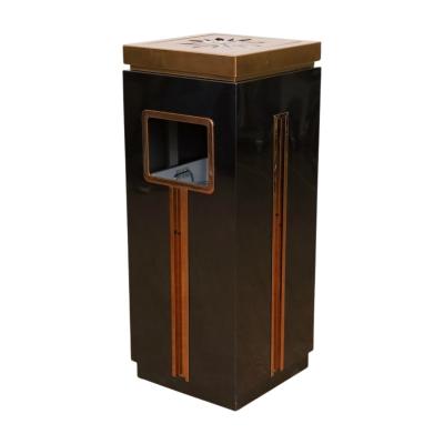 China High End Hotel Public Stainless Steel Trash Can Garbage Can Combo Waste Bin Outdoor Recycling Bin Trash Bin for sale