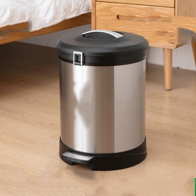 中国 Household Kitchen Compressible Pedal Clamps Prevent Pets' Stainless Steel Feet From Stepping on Trash Can Recycling Bins 販売のため