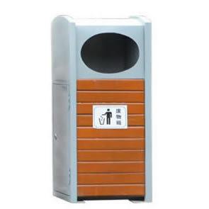 Cina 2 Compartments Recycle Trash Can Recycled Plastic Trash Cans in vendita