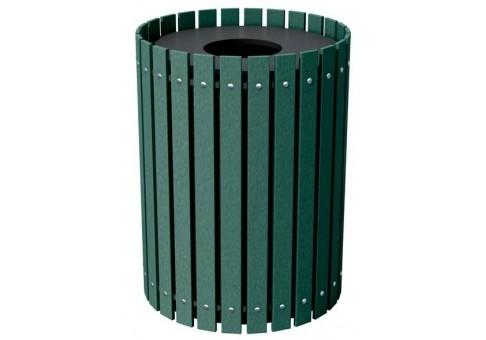 Quality Wholesale 50 gal Wheeled Plastic Crecycle Waste Bins Trash Can for sale