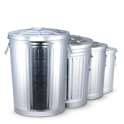 China Large Super Large Outdoor Property Industry with Lid Litter Box Sanitation Outdoor Trash Can for sale