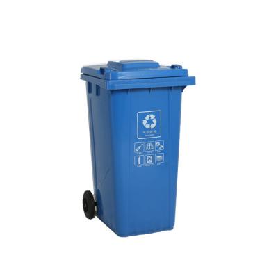 China 120L240l New Material Environmental Sanitation Four Classification Trailer Outdoor Thickened Plastic Trash Can zu verkaufen