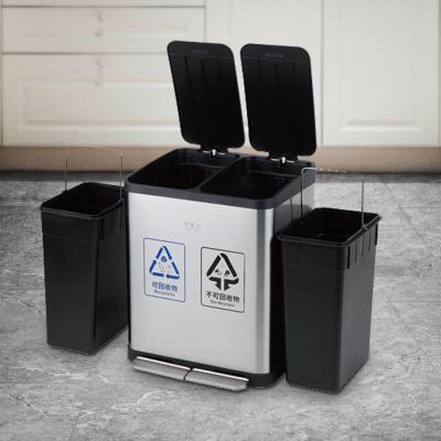中国 Wholesale Sanitary Portable Rubbish Storage Plastic Bins 販売のため