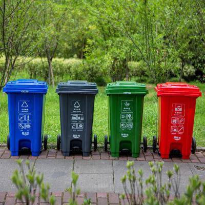 Китай Outdoor Plastic Trash Can Outdoorplasticoutdoor Industrial 56 Gallon Outdoor Plastic Street Trash Garbage Can продается