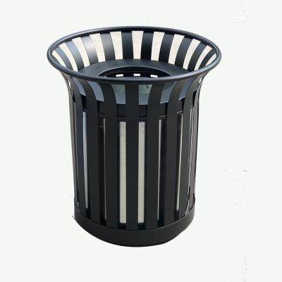 中国 Outdoor	 Recycle Bin Waste Bin Round Stainless Steel Pedal Trash Can 販売のため
