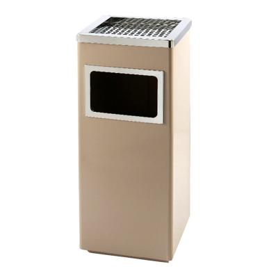 Chine Trash Box Hotel Vertical Creative Office Trash Can Manufacturer Stainless Steel Galvanized Indoor Trash Can à vendre