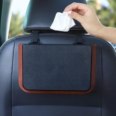 China Car Interior Multifunctional Folding Storage Box Portable Car Trash Can for sale