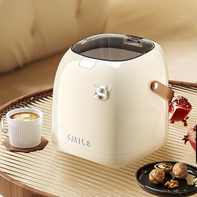 China Desktop Trash Can Home Dorm Office Trash Can Living Room Press Waste Bin with Lid for sale