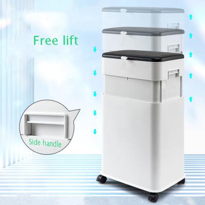 China 20L Kitchen Waste Bin Recycled Plastic Trash Cans for sale