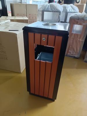 China 30L Outdoor Sensor Swing Top Trash Can with Foot Pedal for sale