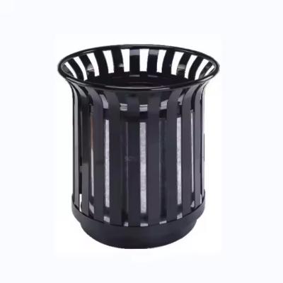 China Eco-Friendly Black Custom Trash Can with UV Resistance for sale