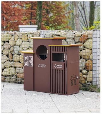 China Eco-Friendly Freestanding Custom Trash Can for Recycling for sale