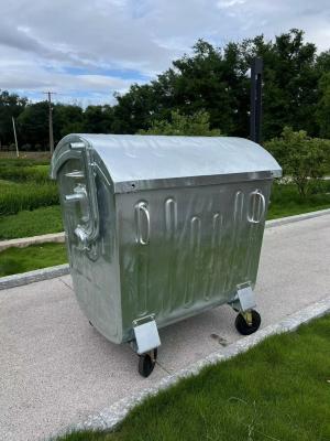 中国 1100L センサー蓋付き丸型ゴミ箱 10 厚さ 防錆 販売のため