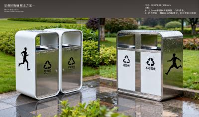 China Round Shape Custom Trash Can for Household Use with 30L-1100L Capacity for sale