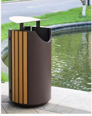 China Custom Trash Can with 30L-1100L Capacity 10mm Thickness and DIY Printed Design for Eco-Friendly Waste Management for sale