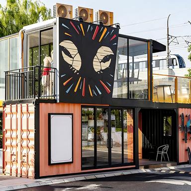 China Ecofriendly Custom Container Mobile House for Commercial Street with Fingerprint Resistant and Easy to Clean Features for sale