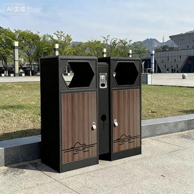 China Stainless Steel Custom Trash Can with 50 Liters Capacity Foot Pedal Operated and UV Resistant for sale