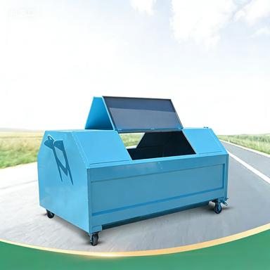 China Factory-Supplied 3-Cubic Meter Rust Resistant Hook Lift Bin for Outdoor Sorting Waste for sale