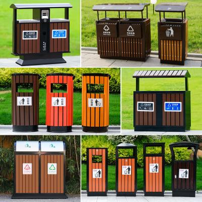 China Custom Stainless Steel Garbage Bin with 50 Liters Capacity and Built-in Charcoal Filter for Outdoor Sanitary Use for sale