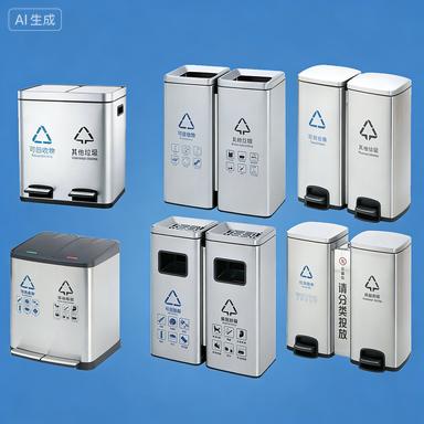 China Large Capacity Stainless Steel Trash Can with Foot Pedal and Customizable Options for Indoor Use for sale
