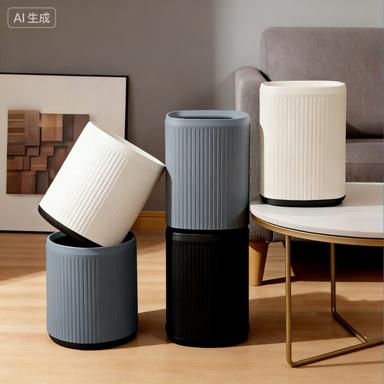 China Luxury High-End Trash Cans for Living Room, Kitchen, Bathroom & Bedroom - Customizable for Wholesale Bulk Orders for sale