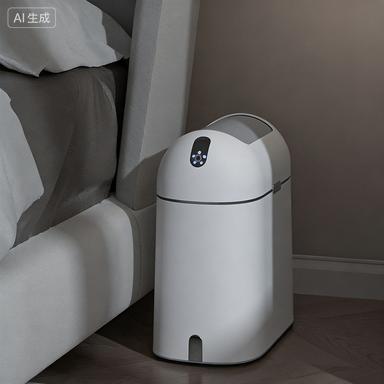 China Light Luxury Smart Sensor Trash Can with Fingerprint Resistant Finish Large Capacity and Narrow-Gap Design for Home Use for sale
