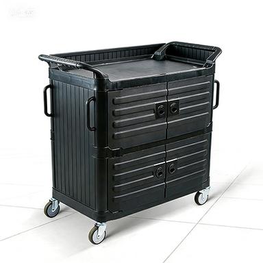 China Insulated Enclosed Food Delivery Cart with Door for Hotel & Restaurant Use for sale