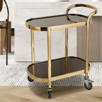 China Mobile Multi-Function Vendor Trolley with Stall Flower Display Rack for sale
